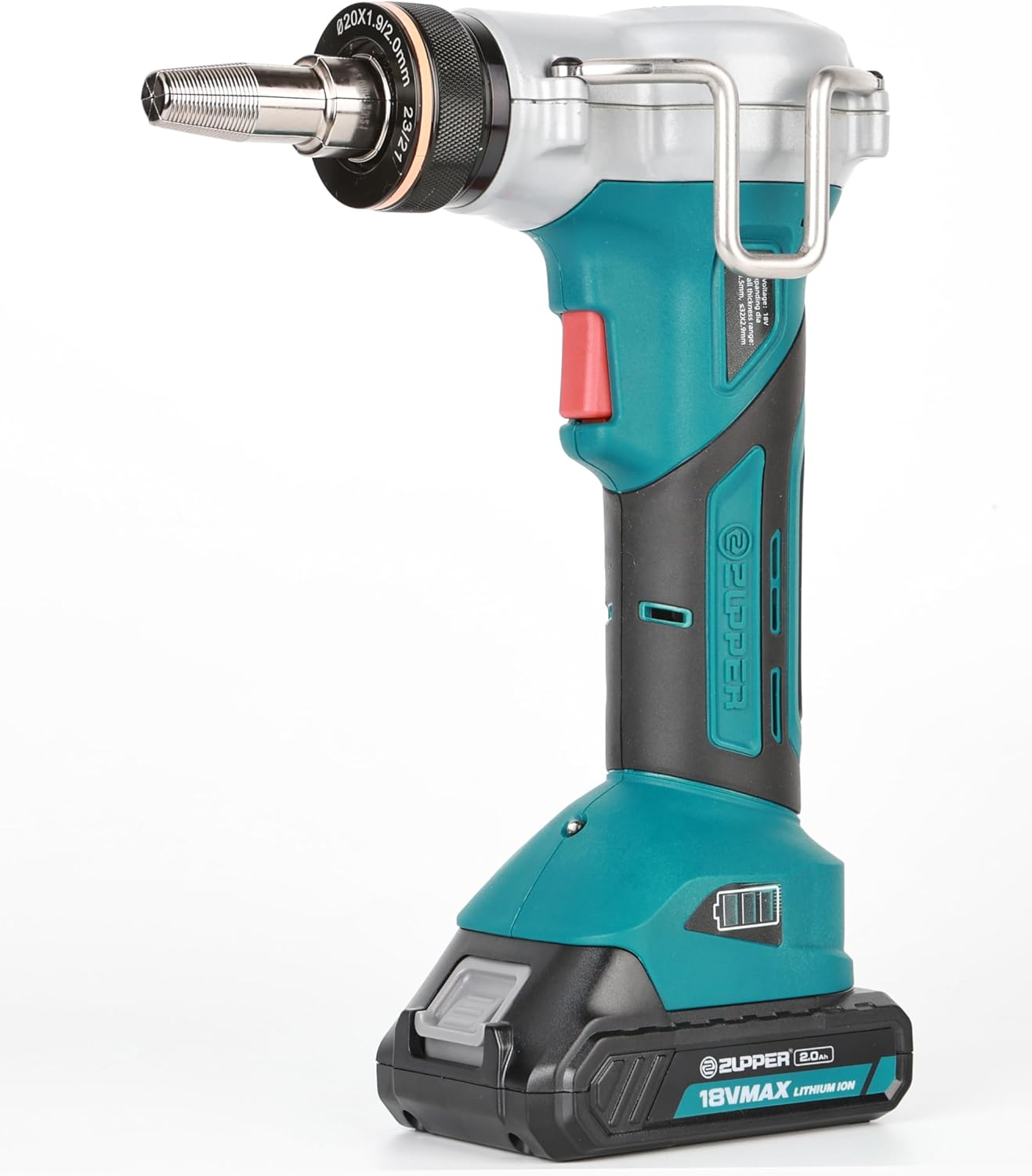 ZUPPER 18V Pro PEX Expansion Tool Kit with 1/2", 3/4", 1" Pro PEX ...