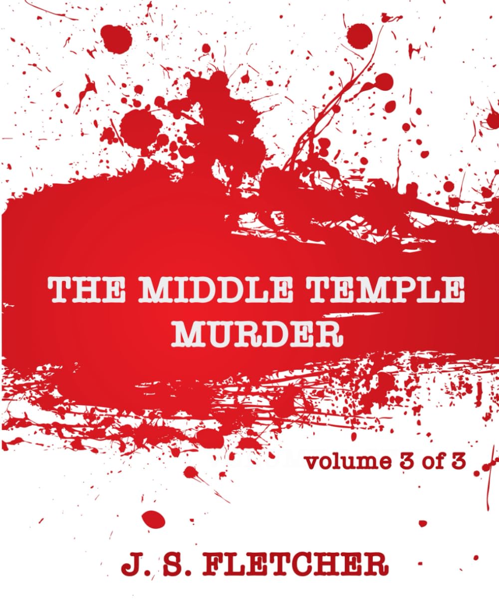 Amazon.com: The Middle Temple Murder (Volume 3 of 3): Giant Print Book ...