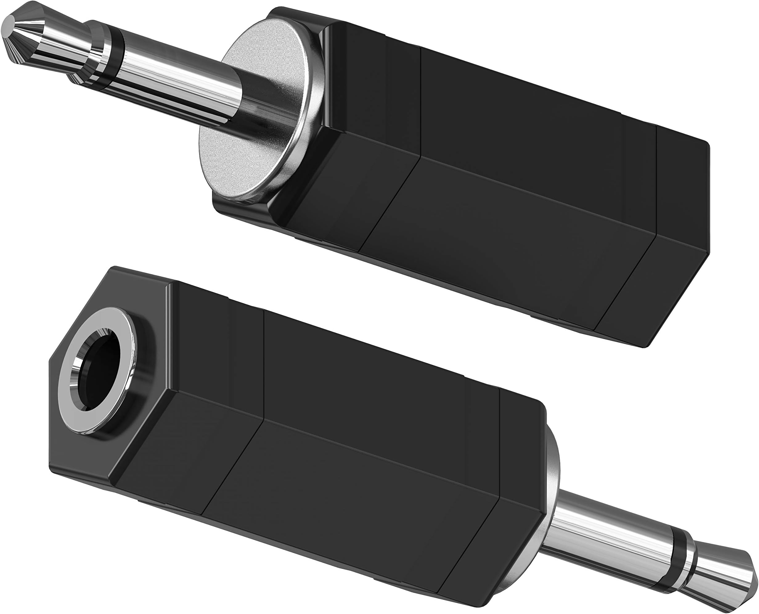 Amazon.com: Ancable 2-Pack 3.5mm Mono Plug to 2.5mm Mono Jack Adapter ...