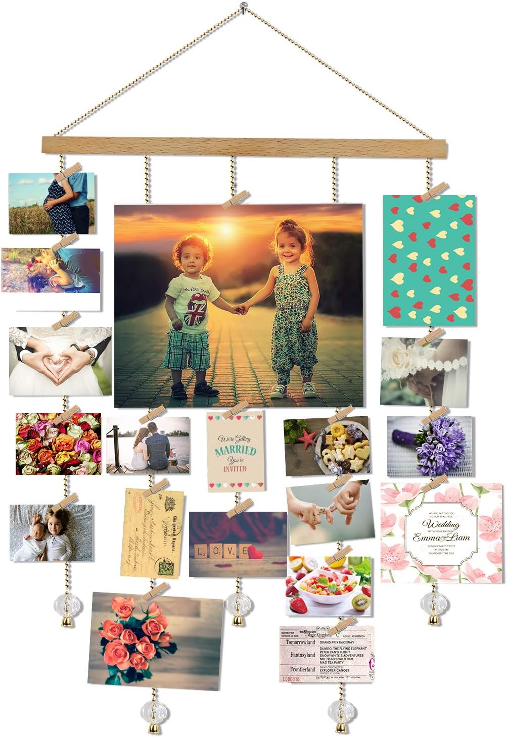 Amazon.com - O-KIS Hanging Photo Display, Picture Frame Collage Set ...