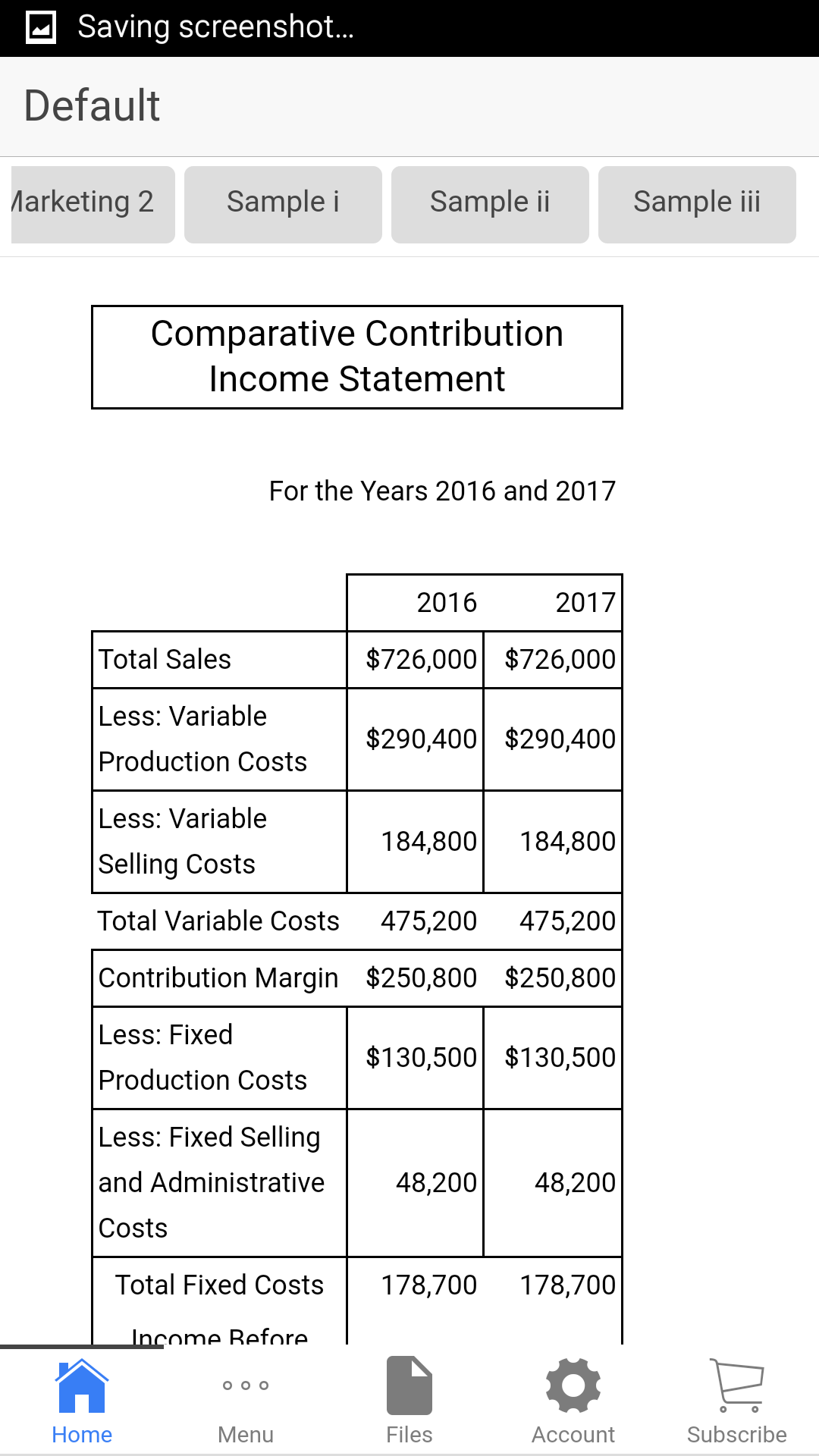 Business Income Statement - App on Amazon Appstore