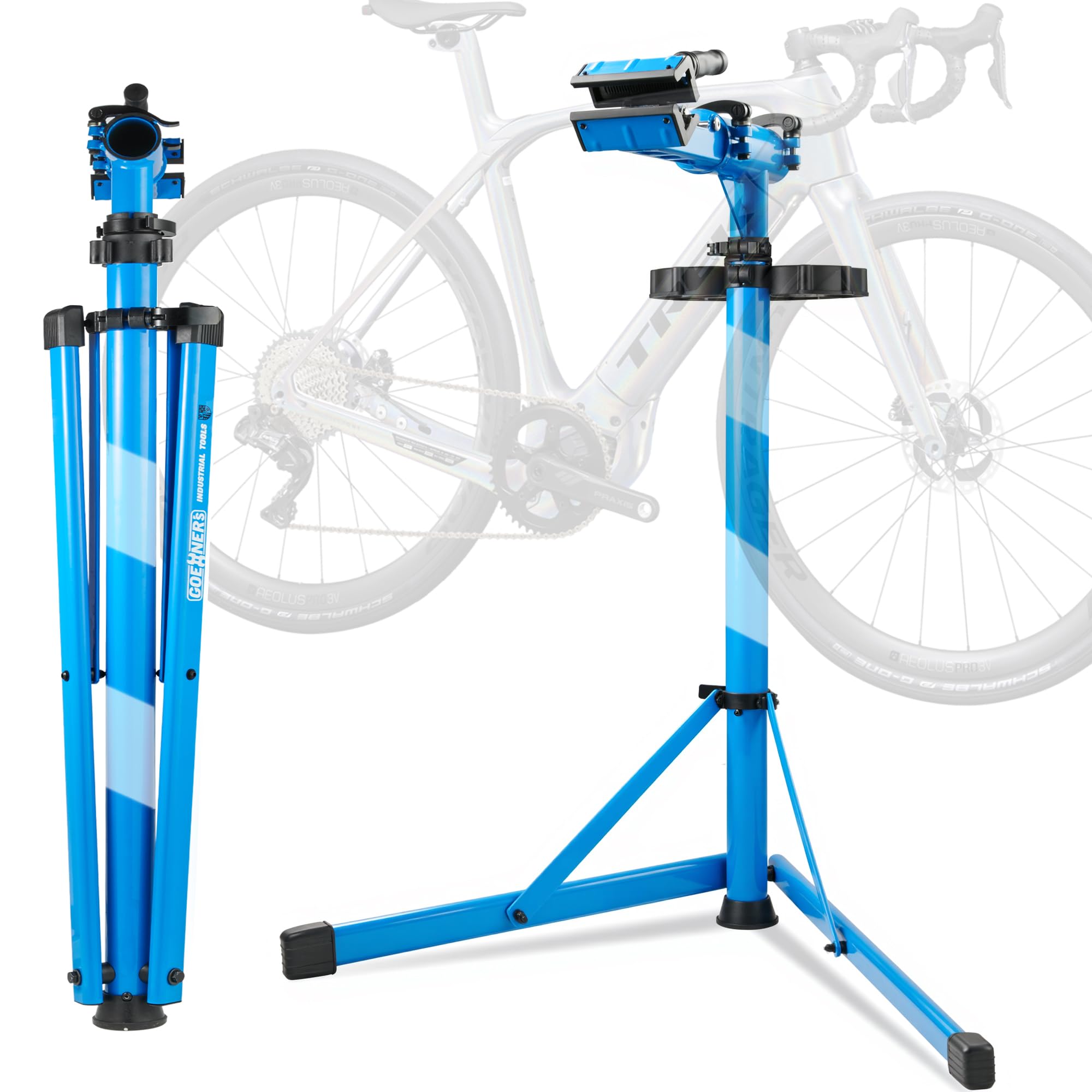 Amazon.com: Keoslpy Upgraded Bike Repair Stand Max 176 lbs, Heavy Duty ...