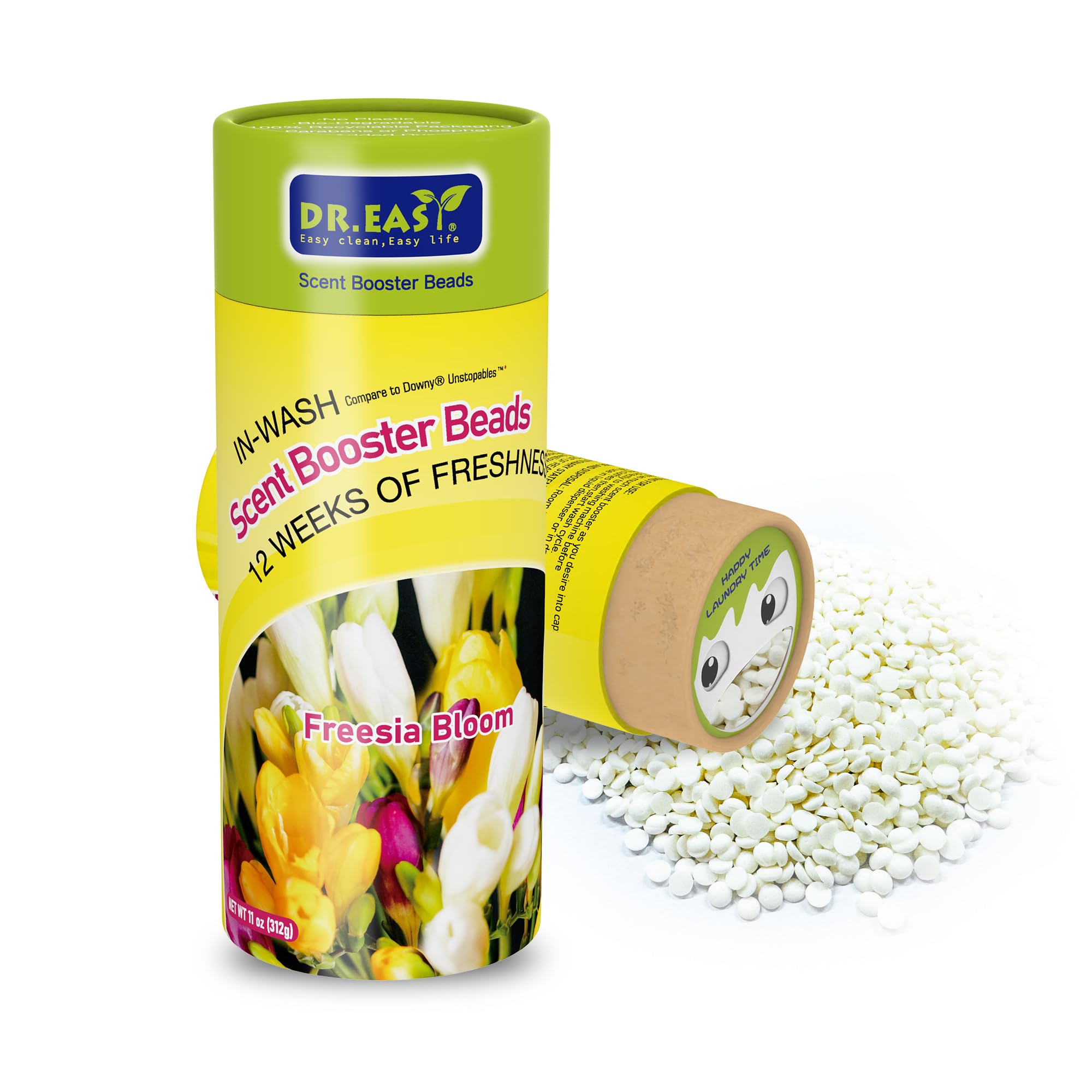 Amazon.com: DR.EASY Laundry Scent Boosters 312g,Freesia Bloom Scent ...