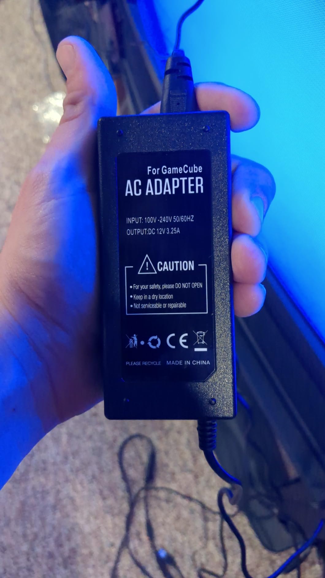 Amazon.com: AC Power Supply + Audio Video RCA AV Composite Cable ...