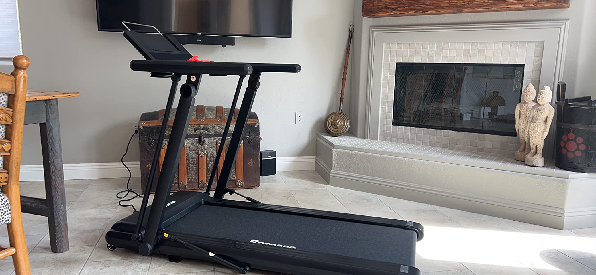 $18/mo - Finance Foldable Treadmill for Home Use, Wide Shock Absorption ...