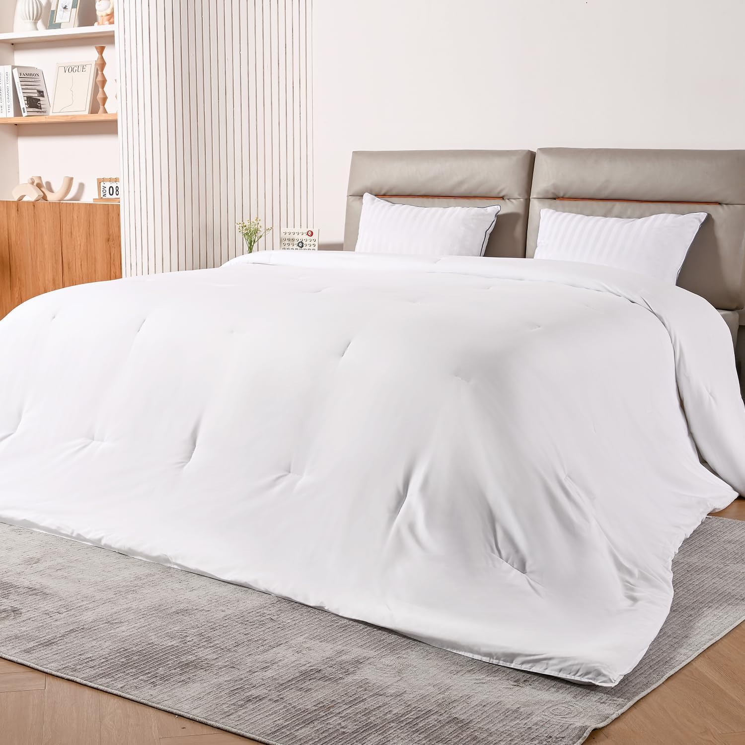 Amazon.com: Topblan Alaskan King Bedding Comforter, Extra Large ...
