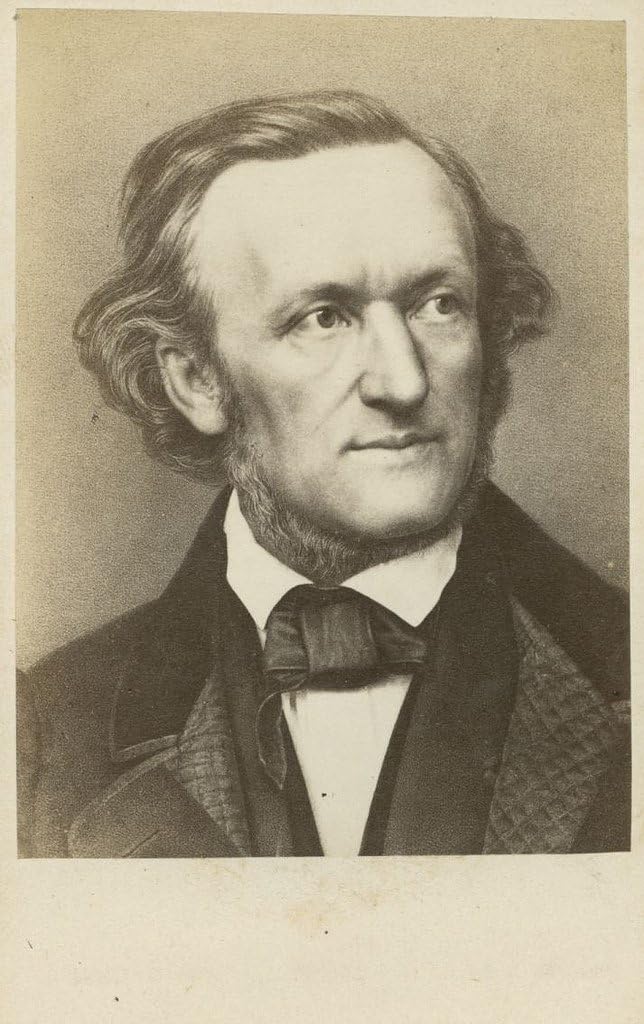 Poster Wilhelm Richard Wagner Portrait Bergen Norway Wall Art Print A3 ...