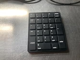 Amazon.com: havit Bluetooth Number Pad Wireless Numeric Keypad Numpad ...