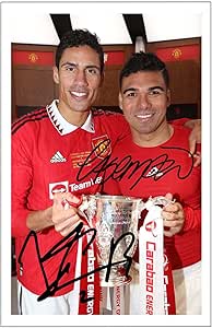 RJR PRINTS Raphael Varane & Casemiro - Manchester United 2022/3 League ...