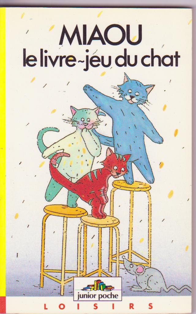 Amazon.com: Miaou, le livre-jeu du chat: 9782244478111: Nathalie ...