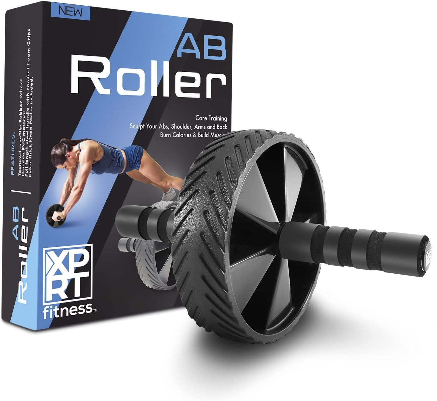 Amazon.com: Ab Roller by XPRT Fitness – Toning Wheel for Core Exercises ...