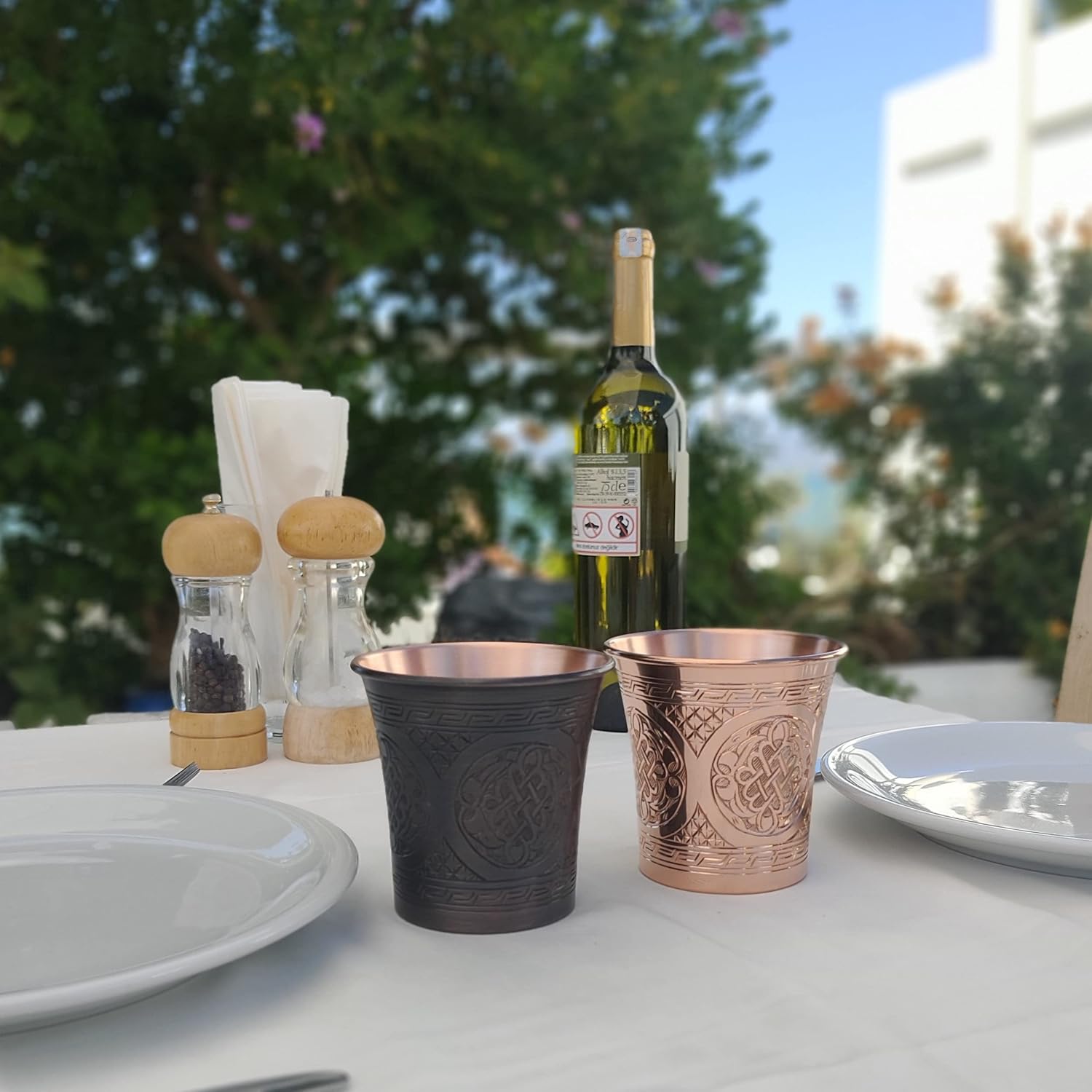 DEDE Copper – Serie CC (15 onzas) – Tazas de beber súper pesadas hechas ...