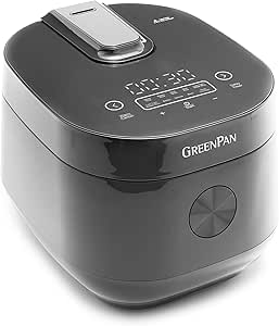 Amazon.com: GreenPan Carb Reducing Electric Rice Cooker, 4 Cups ...