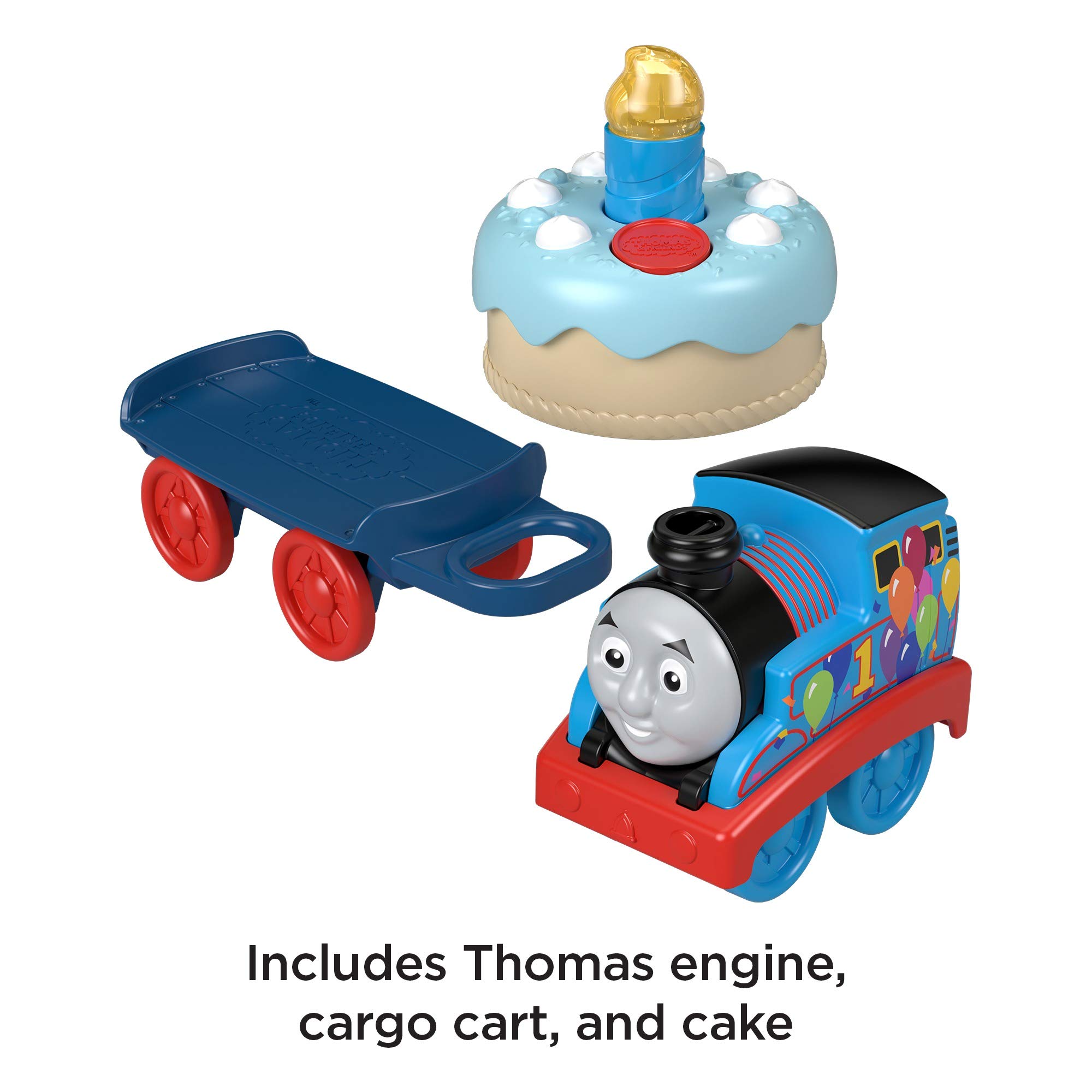 Buy Thomas & Friends Fisher-Price Birthday Wish Thomas, Musical Push ...