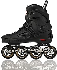 Amazon.com : Skates Youth Inline Skates Adult PU Wheel Fancy Roller ...