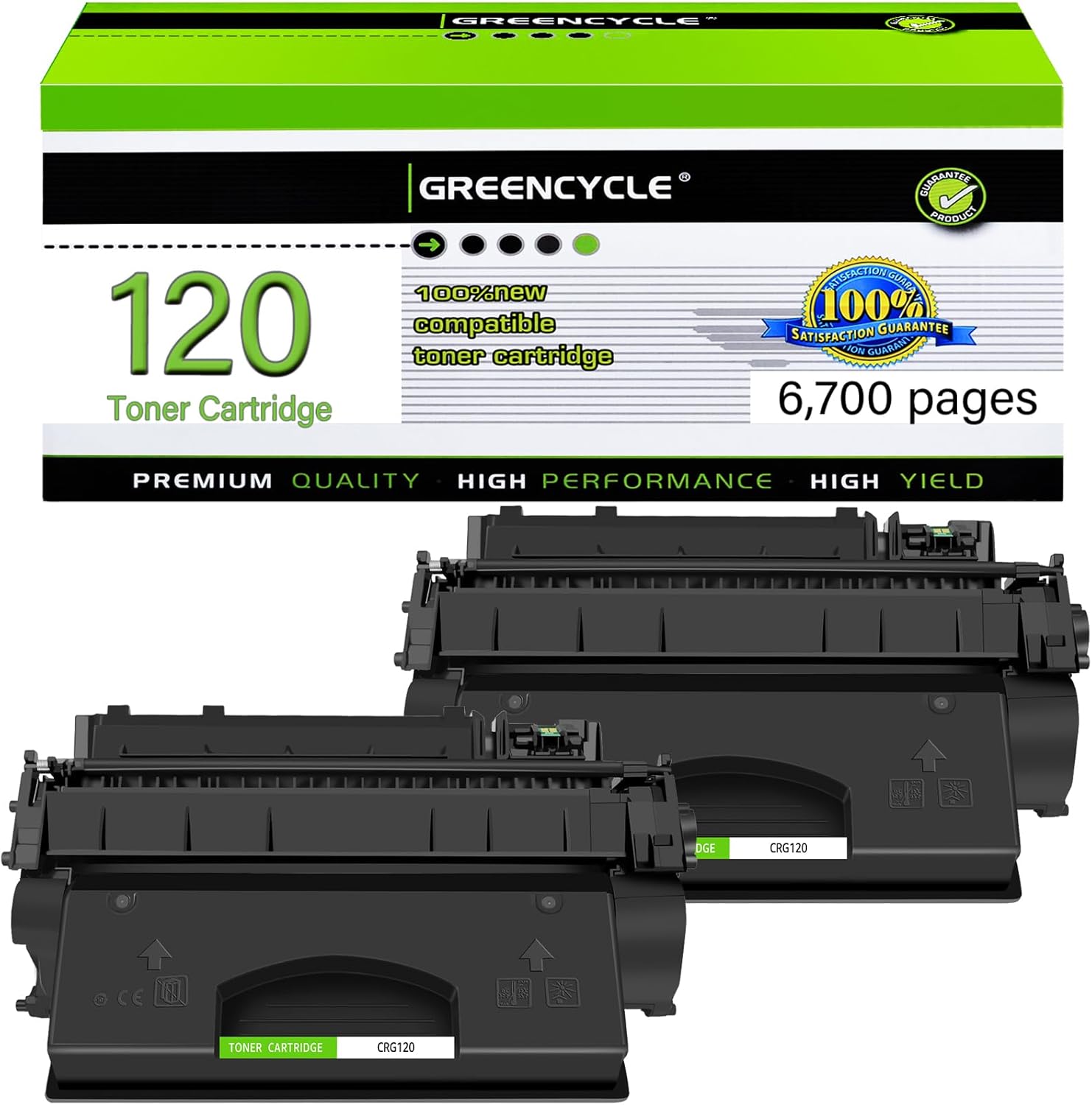 Amazon.com: greencycle Compatible Toner Cartridge Replacement for Canon ...