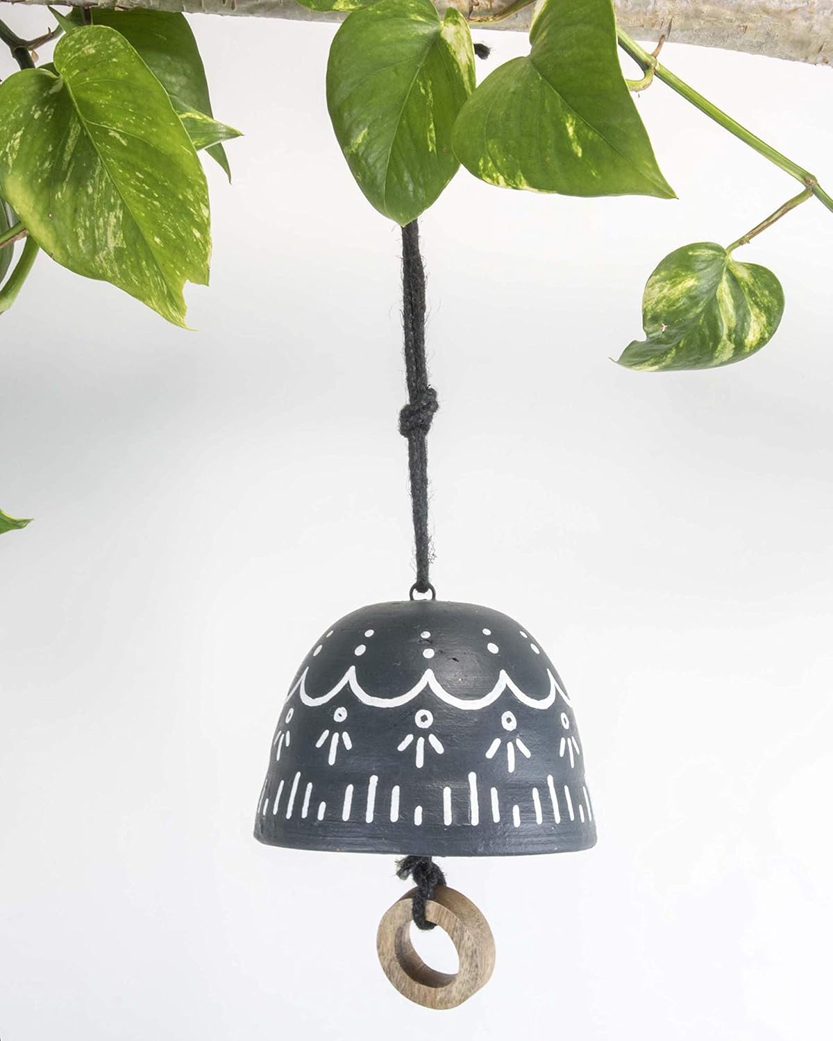 Amazon.com: Foreside Home and Garden Navy and White Painted Decorative ...
