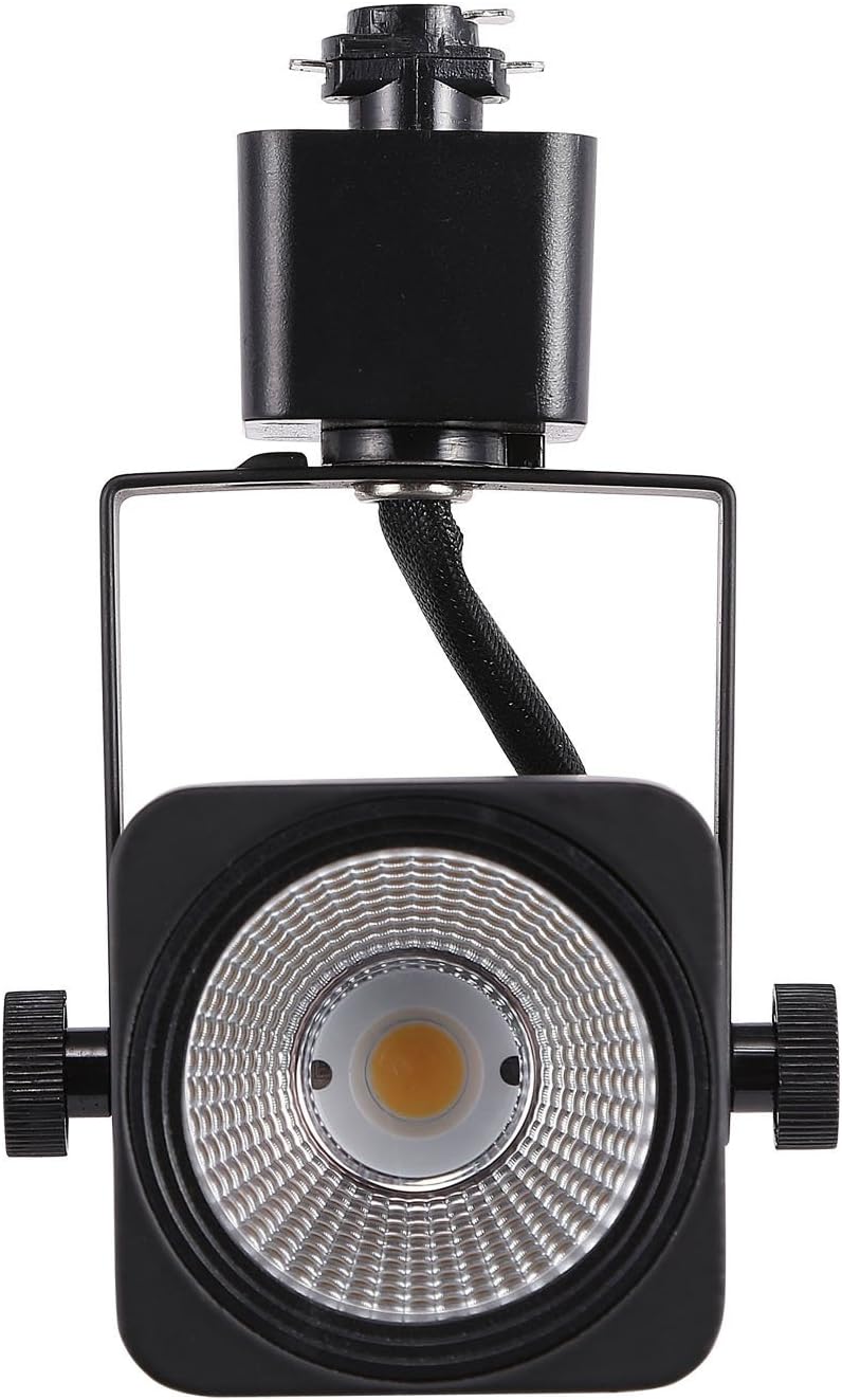 CLOUDY BAY 8W Dimmable LED Track Lights Head,CRI 90+ Warm White ...