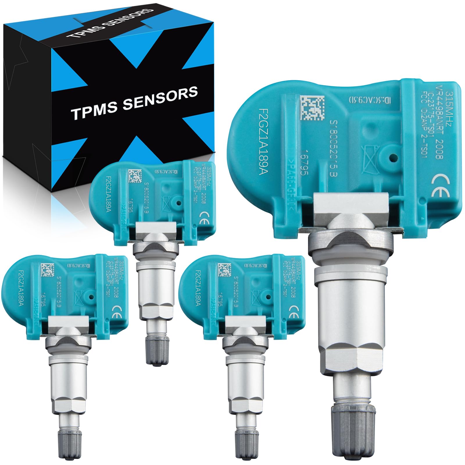 Amazon.com: YZHIDIANF F2GZ1A189A Pre-Programed Tire Pressure Sensor for ...