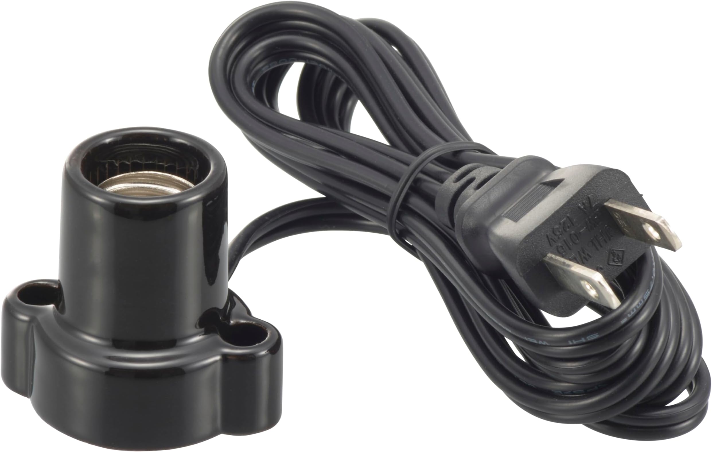 Amazon.co.jp: オーム(OHM) 磁器レセップ E17 1.5mコード ブラック HS-L1715ZR-K 00-7080 オーム電機 : DIY・工具・ガーデン