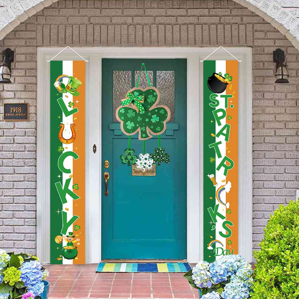 St Patrick Day Door Banner St Patrick's Day Door Banner - 2-Pack Irish ...