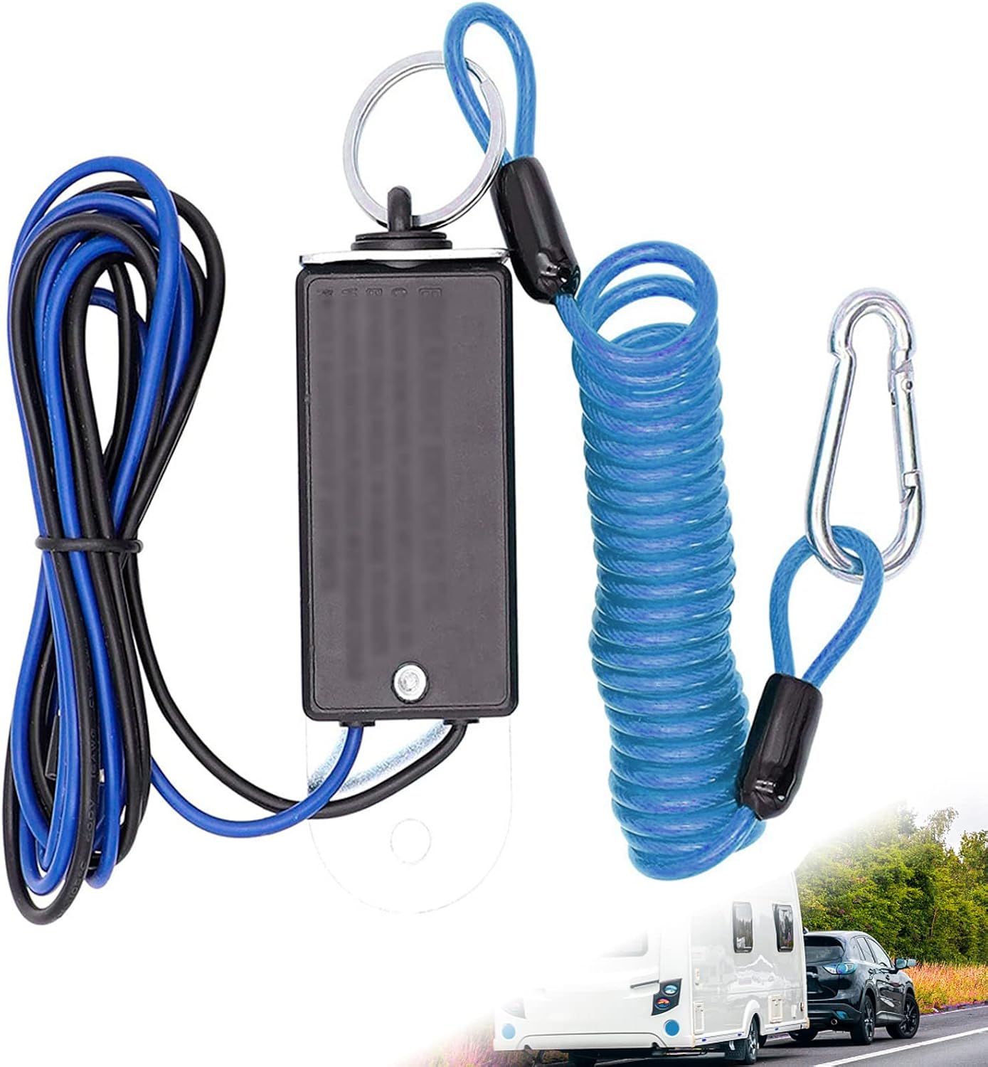 Amazon.com: POTRAS 1 Pack Trailer Breakaway Kit: 5.5ft Trailer Brake ...