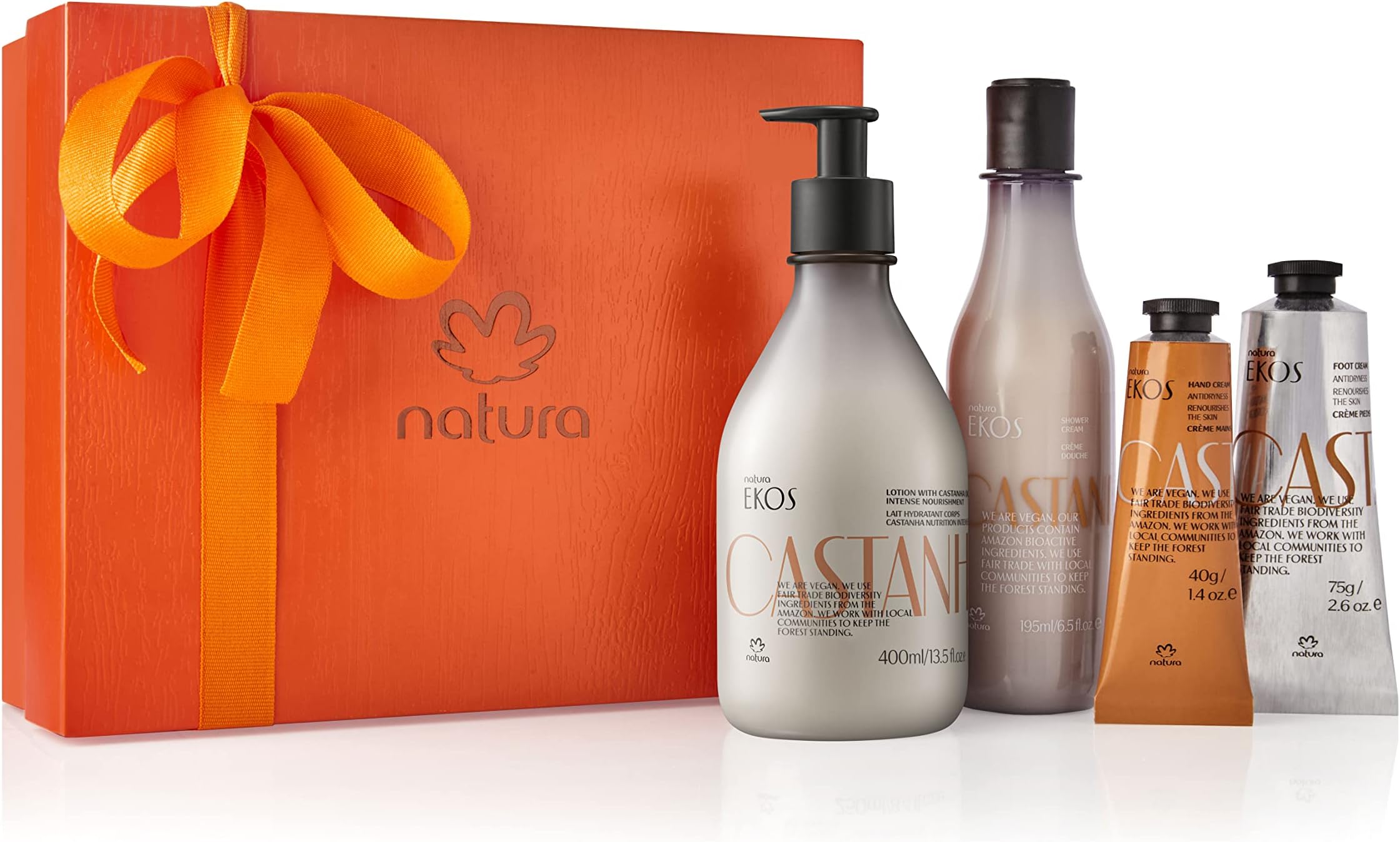 Amazon.com : Natura - Ekos Castanha Collection Bio-Beauty Gift Set (4 ...