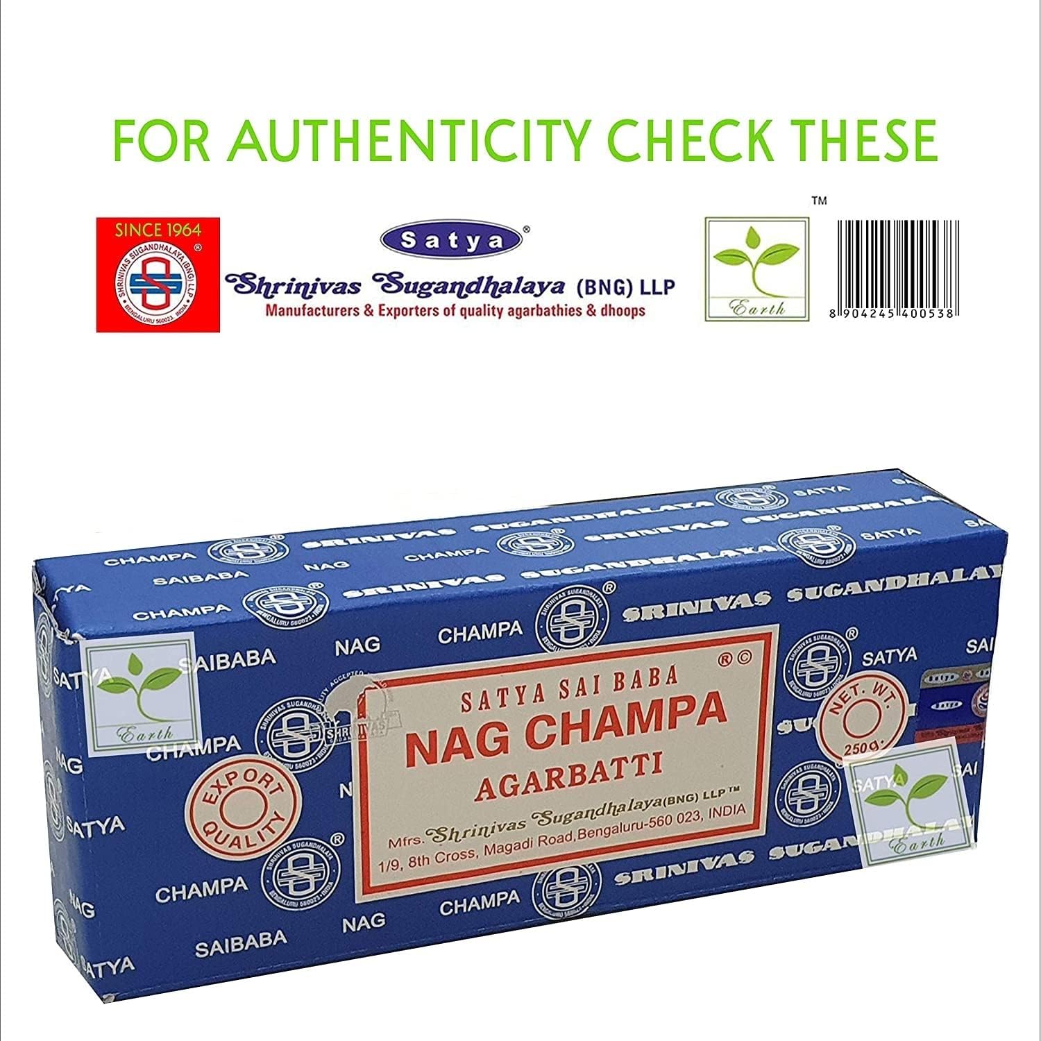 Amazon.com: Nag Champa Incense Sticks 15g x 12 and Incense Stick Holder ...