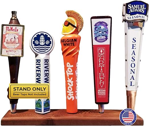 Amazon.com: Beer Tap Handle Display - Tap Display Handmade from Solid ...