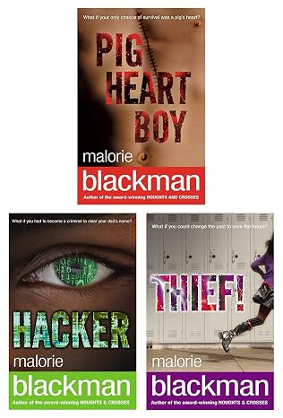 Malorie Blackman Collection 3 Books Set (Pig-Heart Boy, Hacker & Thief ...