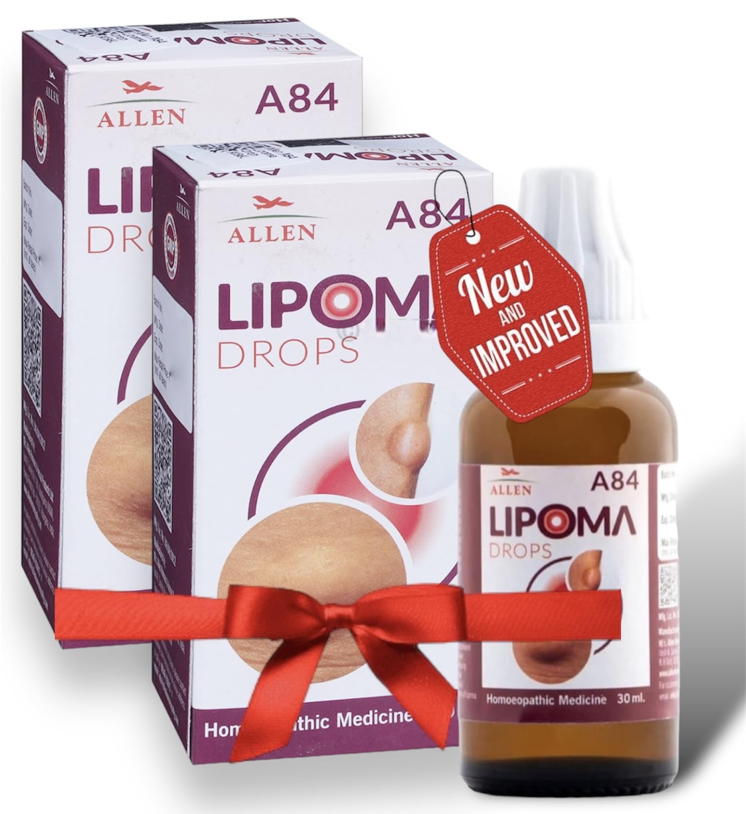 Allen A84 Lipoma Drop - 30 ml (Pack of 2) : Amazon.in: Health ...