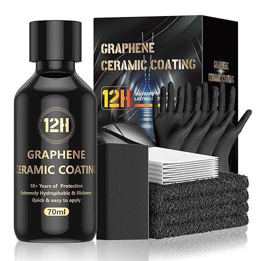 Avhi Graphene Ceramic Coating for Cars (70ml) - 𝟏𝟐𝐇 𝐀𝐝𝐯𝐚𝐧𝐜𝐞𝐝 𝗚𝗿𝗮𝗽𝗵𝗲𝗻𝗲 ...