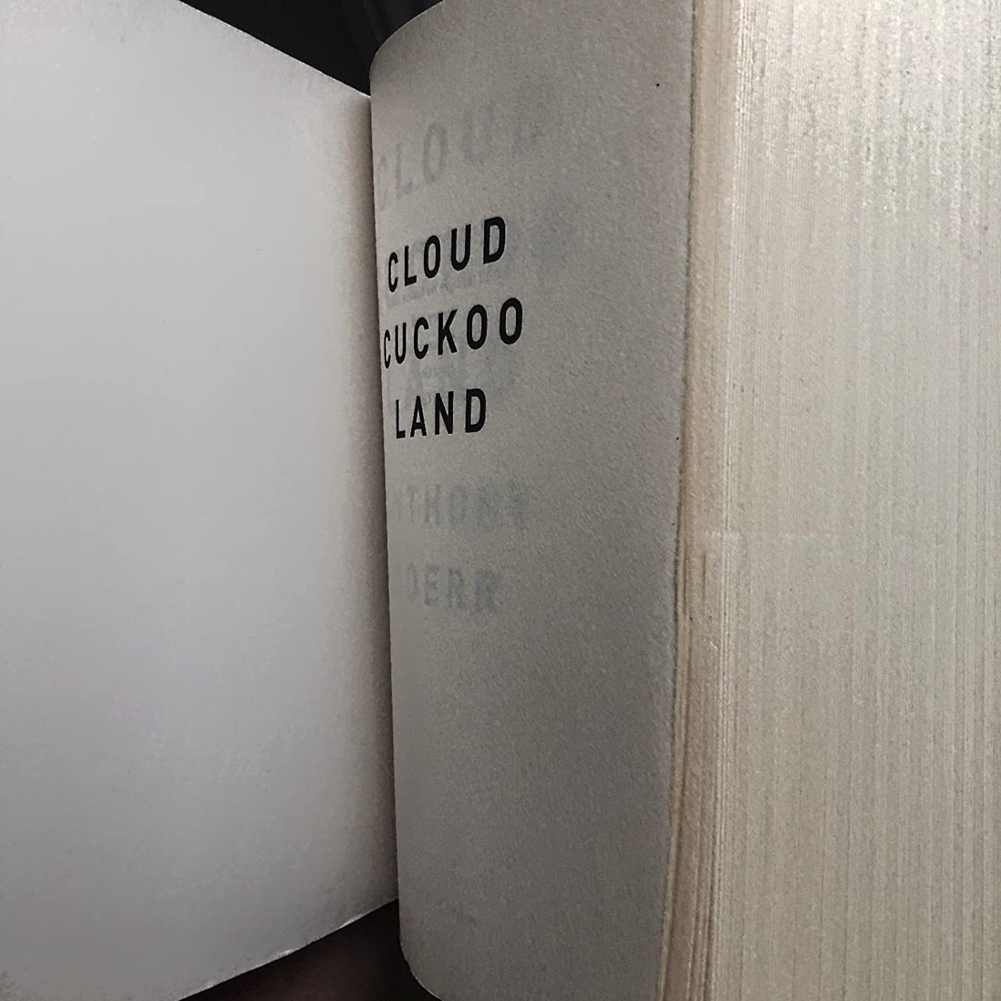 Cloud Cuckoo Land: the new novel and Sunday Times bestseller from the ...