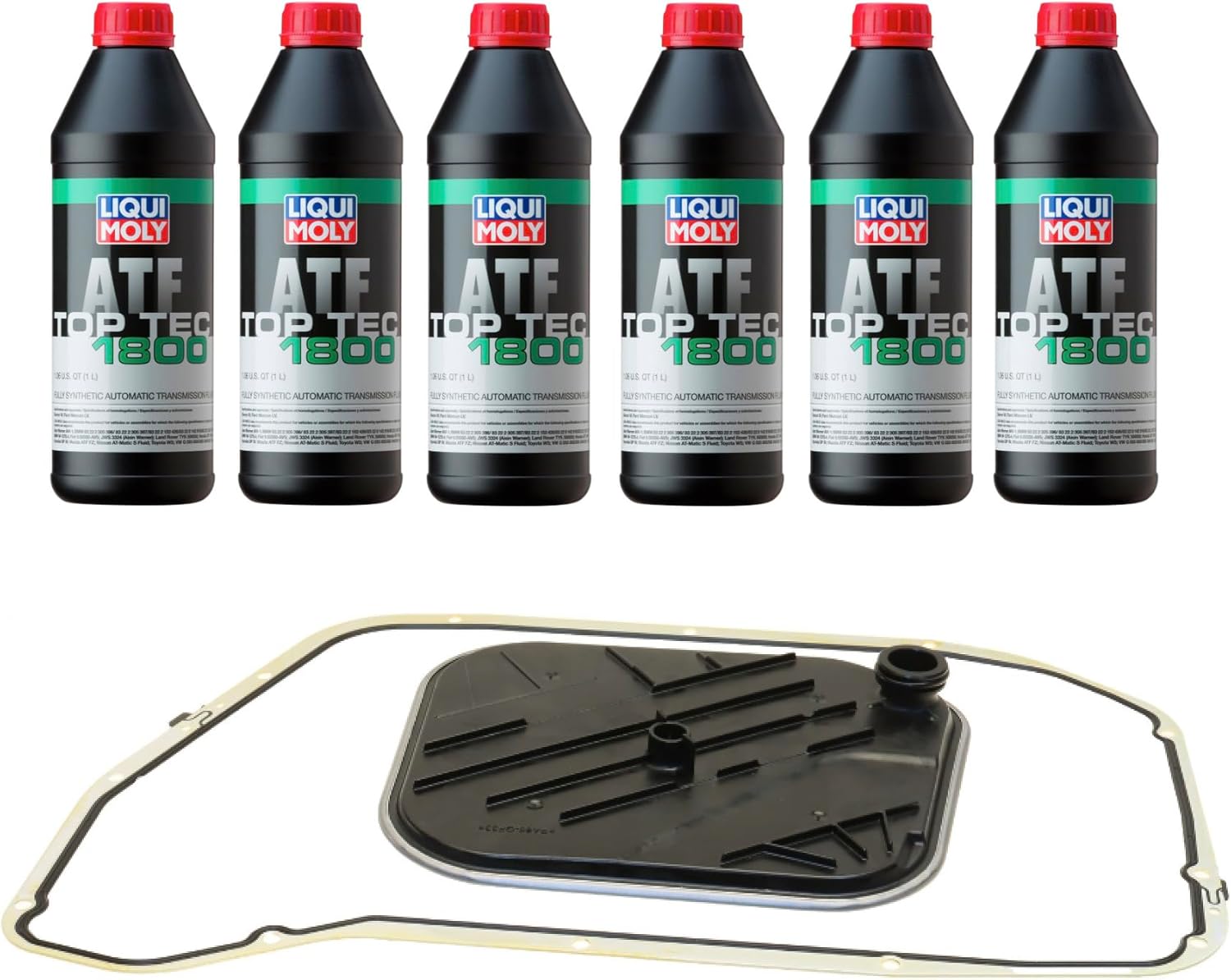 Amazon.com: Auto Trans Service Kit: 6L ATF + Filter + Gasket compatible ...