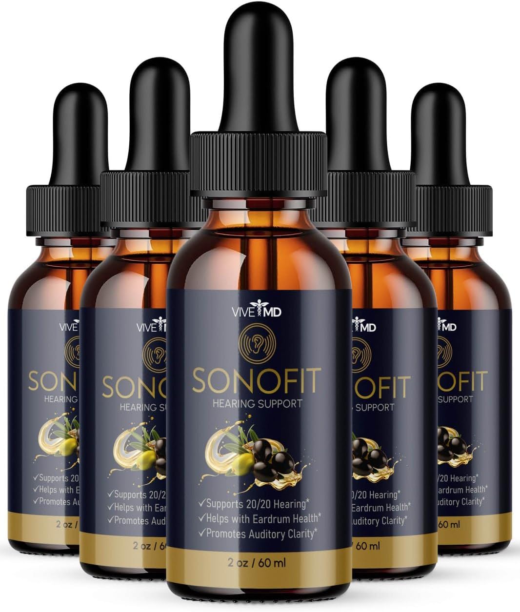 Amazon.com: Sonofit Ear Drops Official Formula - Sonofit Drops for Tinnitus - Wellness Boost ...