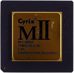 Vintage CPU Cyrix M2-300GP goldcap ID6948 : Amazon.co.uk: Computers ...