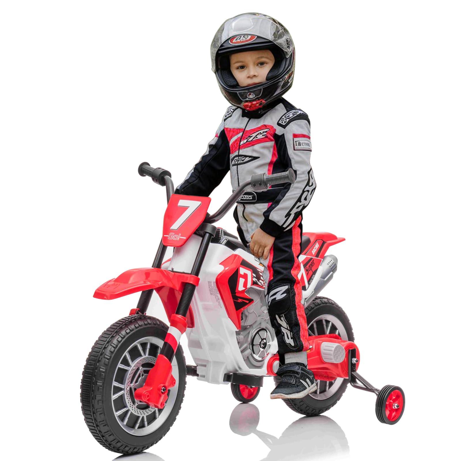 Amazon.com: 12V Kids Electric Ride on Motorcycle Off-Road Vehicle ...