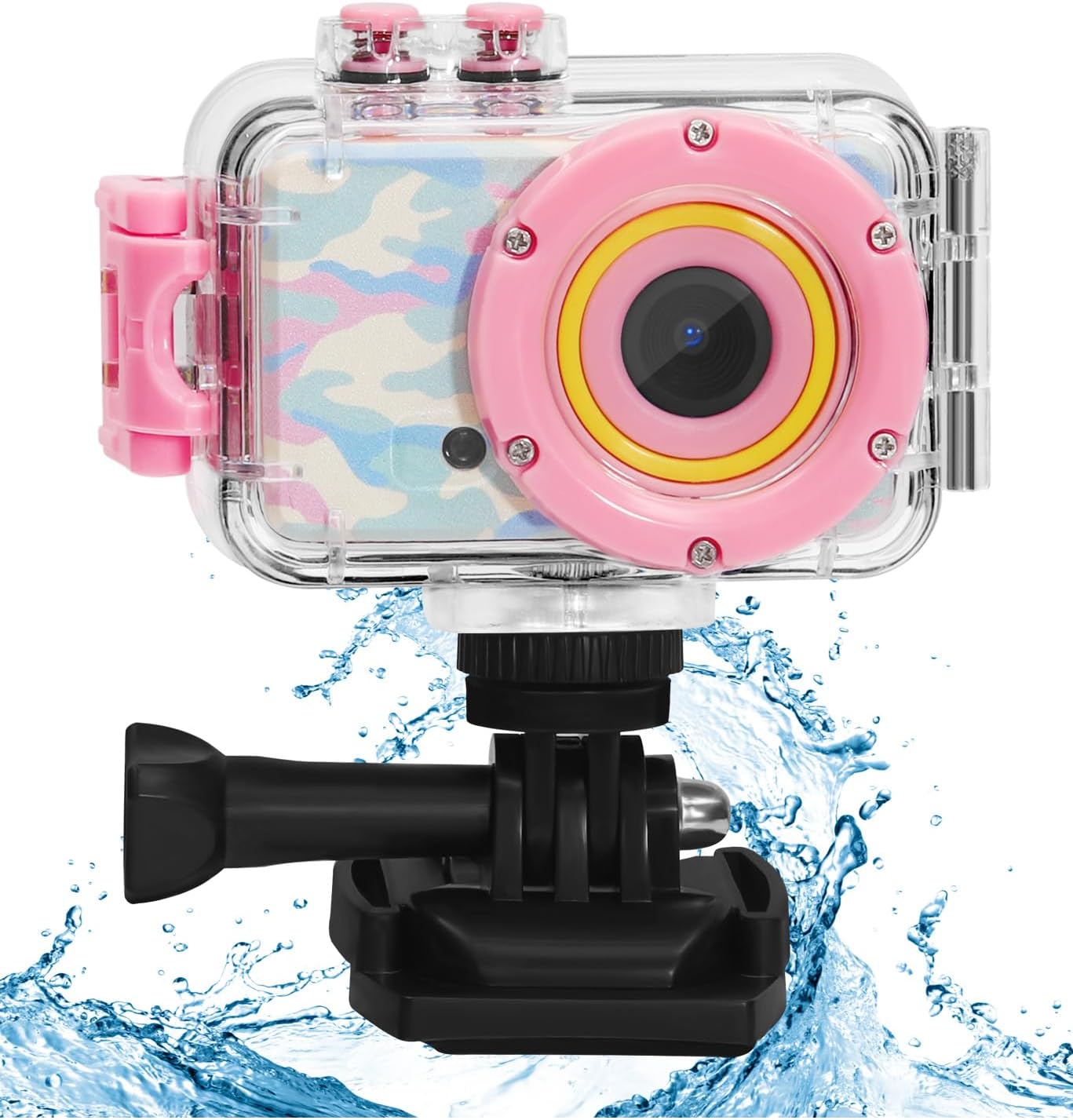 Amazon.com : Ourlife Waterproof Camera for Kids, 1080P HD Kids Digital ...