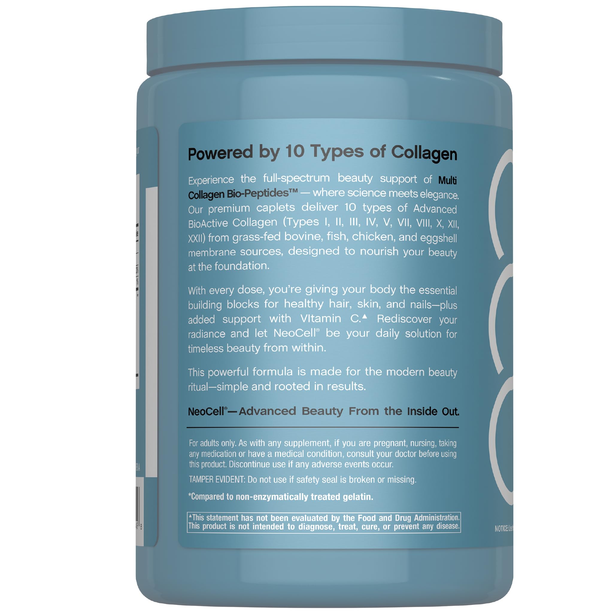 Snapklik.com : NeoCell Multi Collagen Peptides 360 Caplets Superior ...