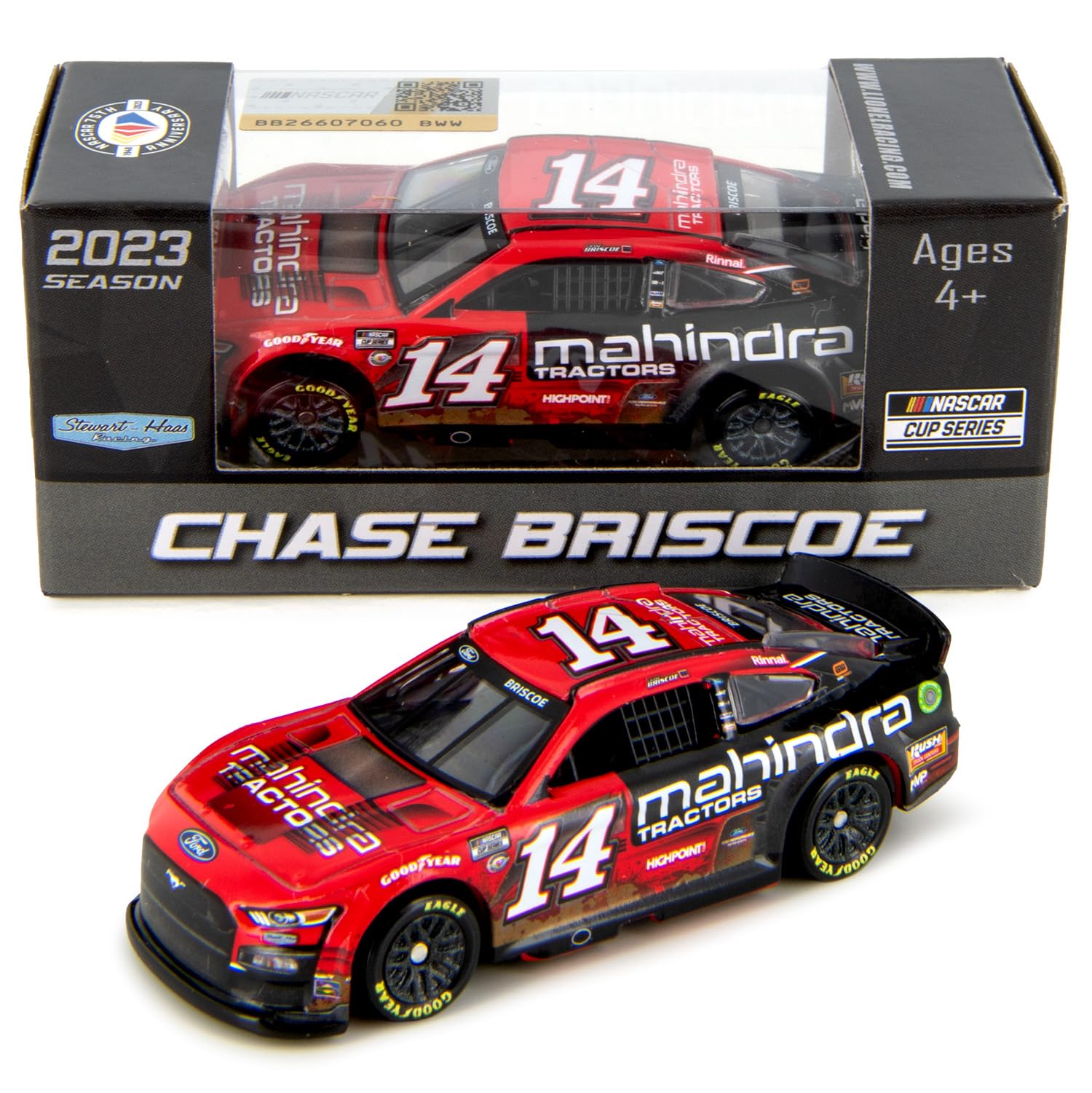 Buy Lionel Racing Chase Briscoe 2023 Mahindra Diecast Car 1:64 Scale ...