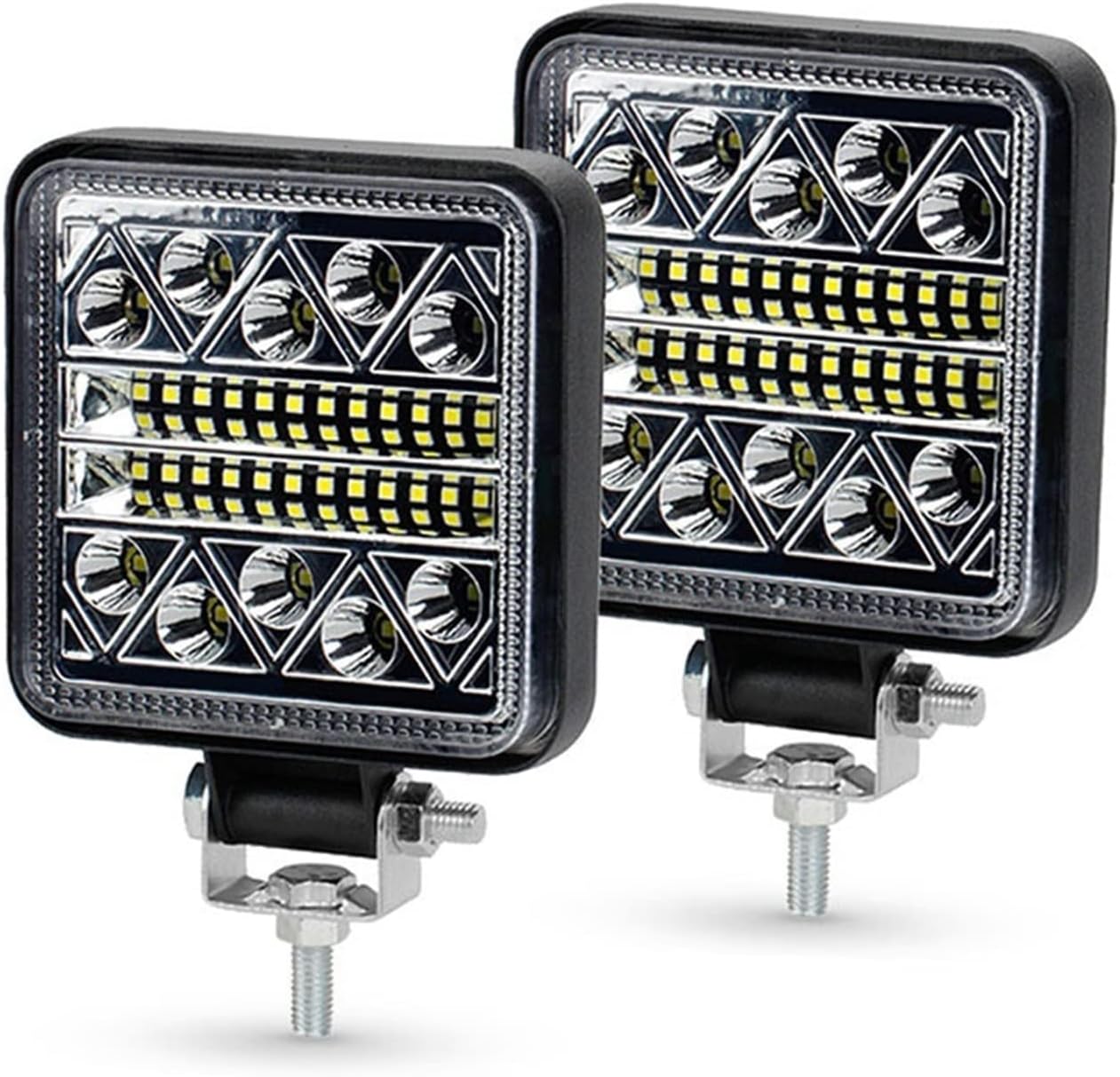 Amazon.com: DITVA 4" 102W Car LED Strip Work Light 12V 24V Point Flood ...