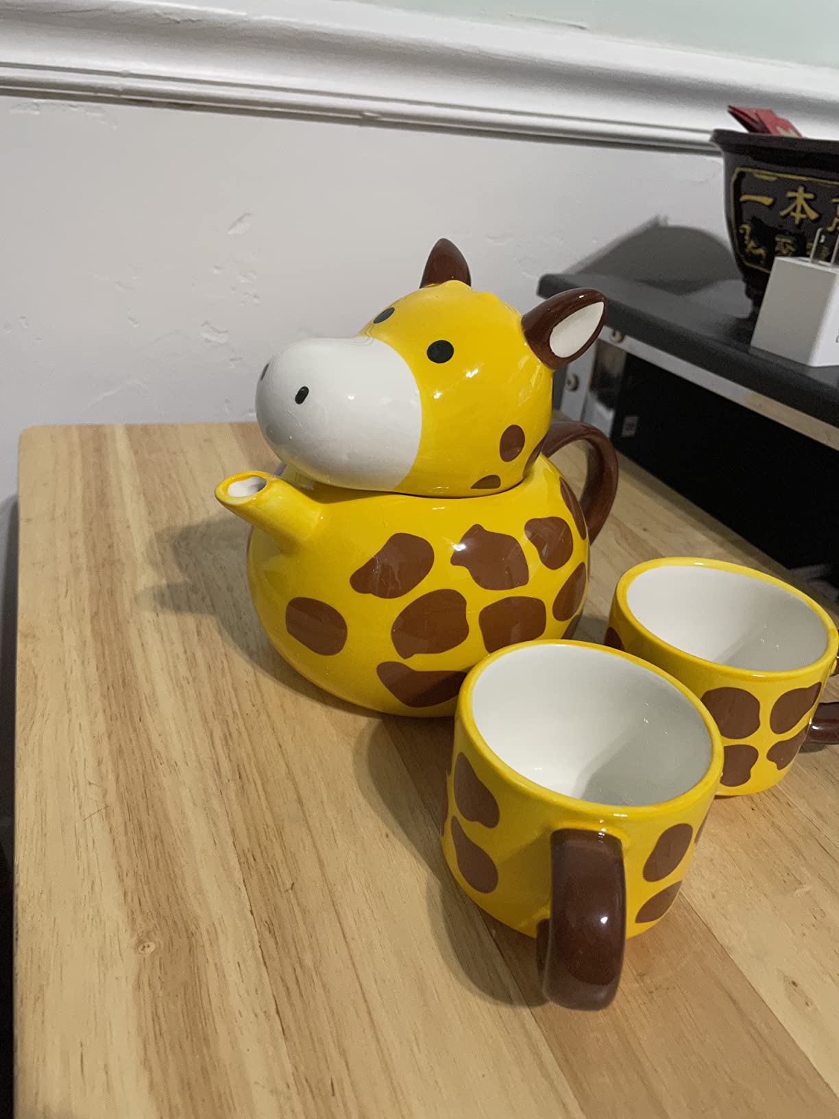 Amazon.com | Deanna's Magic Funny Coffee Mug Set-Kawaii Ceramic Tea Pot ...