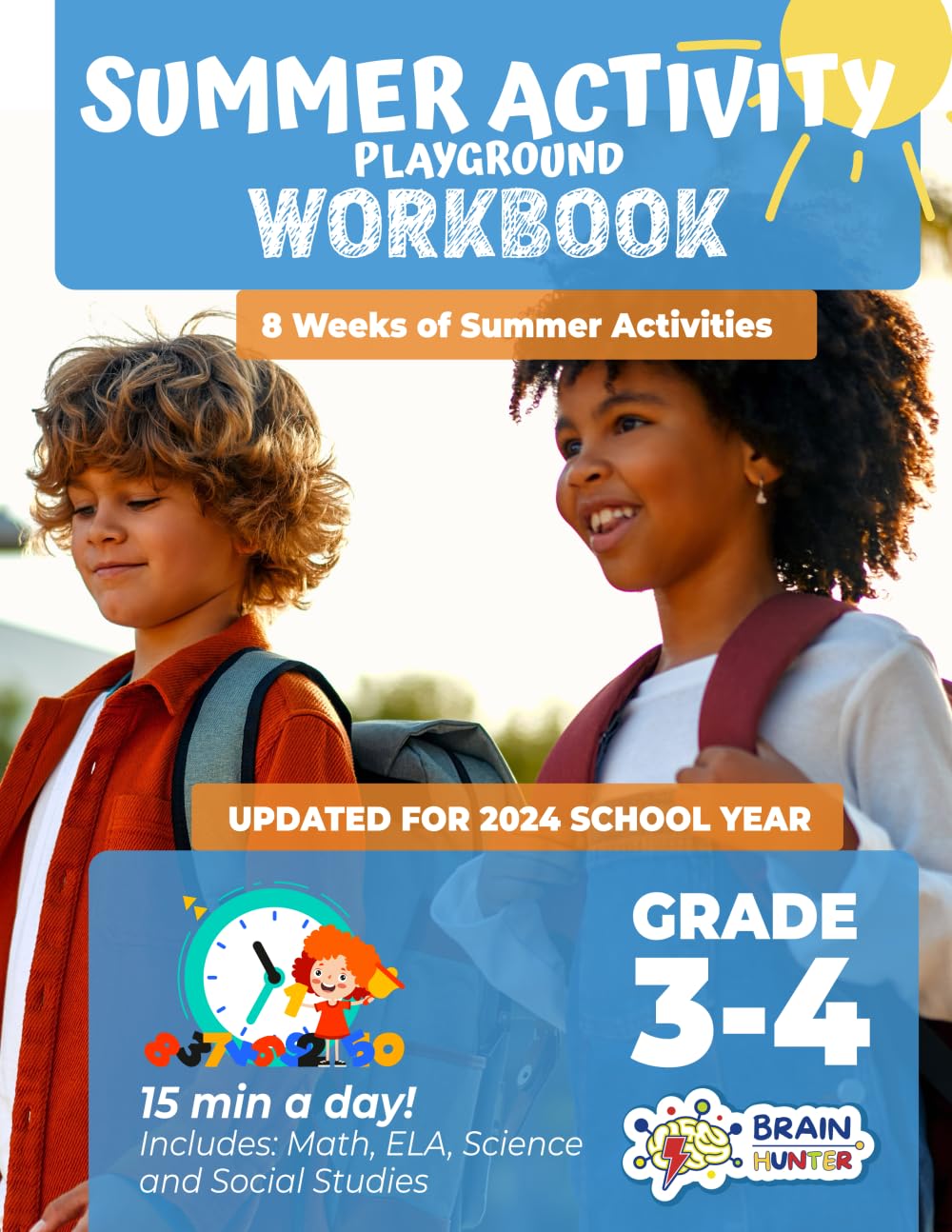 Summer Activity Playground Grade 3-4: 8 Weeks of Summer Activities ...