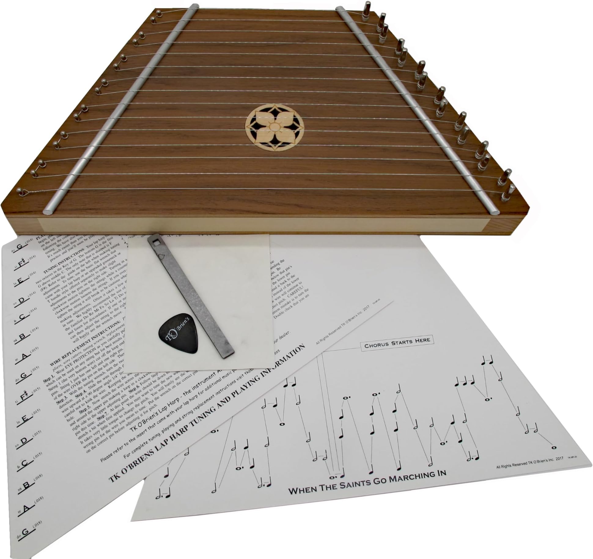 Amazon.com: European Expressions Intl Lap Harp Music Maker Toy ...