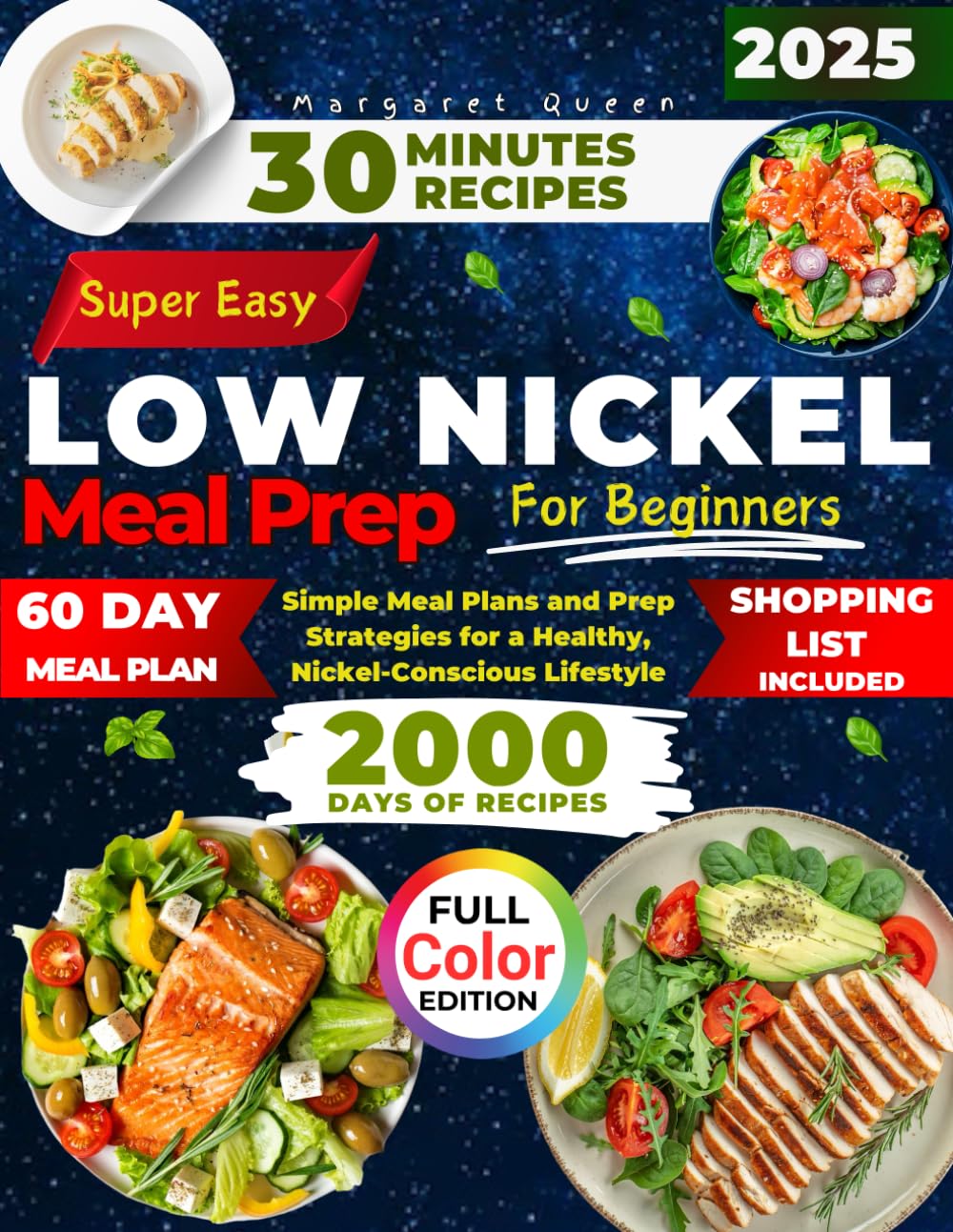 SUPER EASY LOW NICKEL Meal Prep for Beginners: Simple Meal Plans and ...