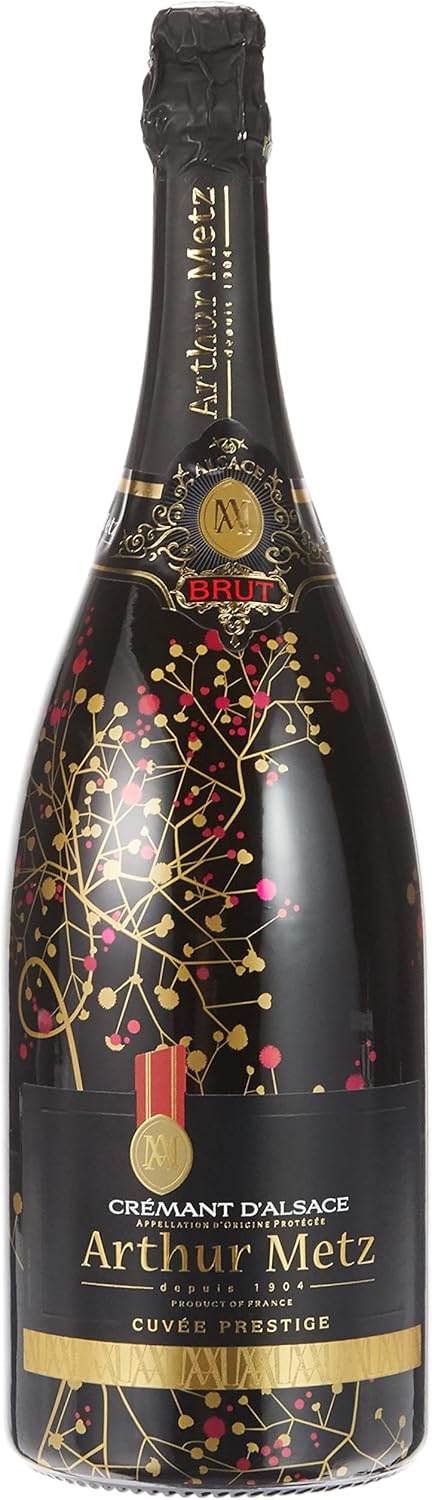 Arthur Metz - Cremant d'Alsace Brut Magnum White Sparkling Wine ...