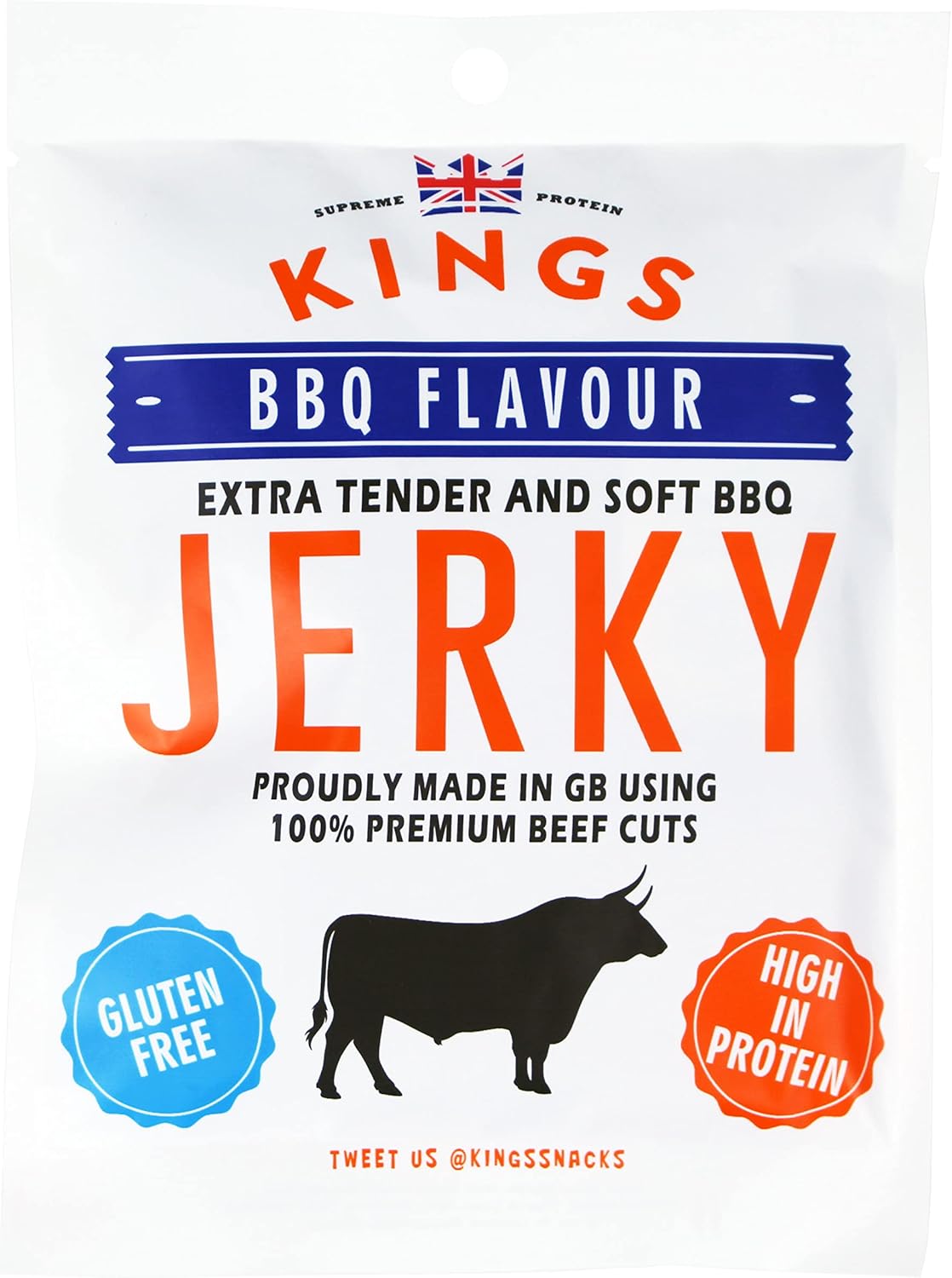 Kings Traditional BBQ Flavour Jerky, 65g : Amazon.co.uk: Grocery