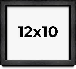 Amazon.com: 10x12 Shadow Box Frame Charcoal Black | 1" Depth of Usable ...