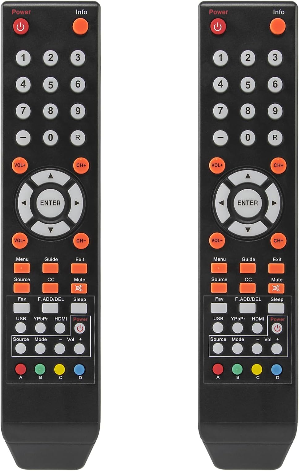 Amazon.com: 2 Pack Universal Replace Remote Control 8142026670003C Fit ...