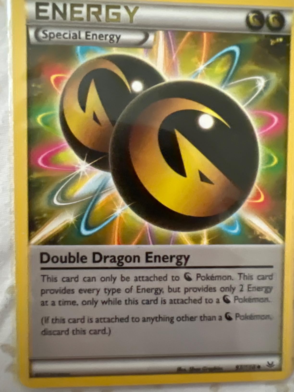 Amazon.com: Pokemon - Double Dragon Energy (97/108) - XY Roaring Skies ...